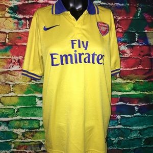Nike | Shirts | Arsenal Authentic Drifit Soccer Jersey | Poshmark